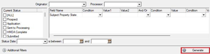 1416 Running Standard (MCR) NMLS Call Report